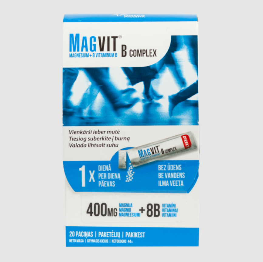 MagVit B Complex Granules, 20 sachets