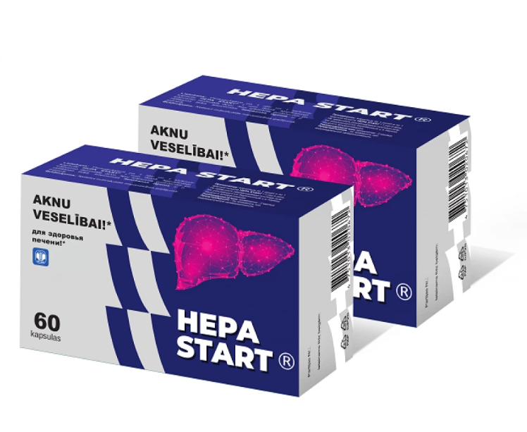 Hepa Start kit, 60 x 2 capsules
