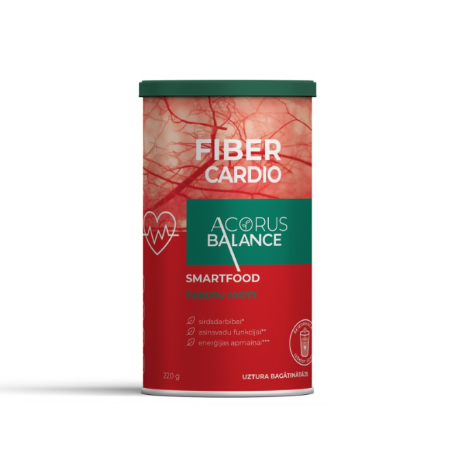 Acorus Balance Fiber Complex FIBER CARDIO, 220 g