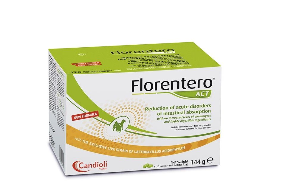 Florentero Act - Supplement for Intestinal Microflora Health for Dogs