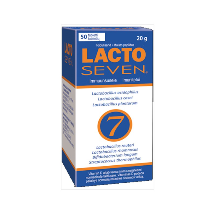 LactoSeven, 50 tablets