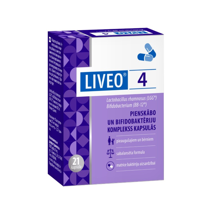LIVEO 4, 21 capsules