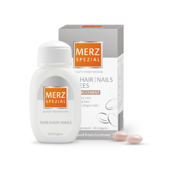 Merz Spezial for Skin, Hair and Nails, 60 dragees