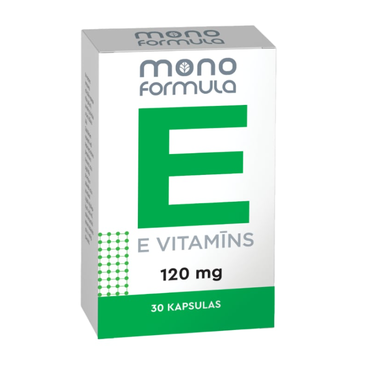 Mono Formula - Vitamin E, 30 capsules
