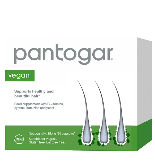 Pantogar Vegan, 90 capsules for Hair Health