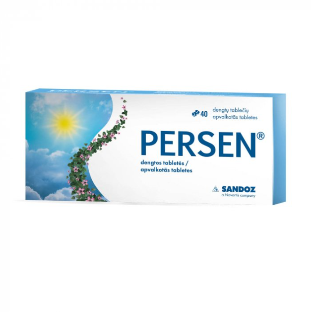 Persen, 40 coated tablets - Experience natural calmness