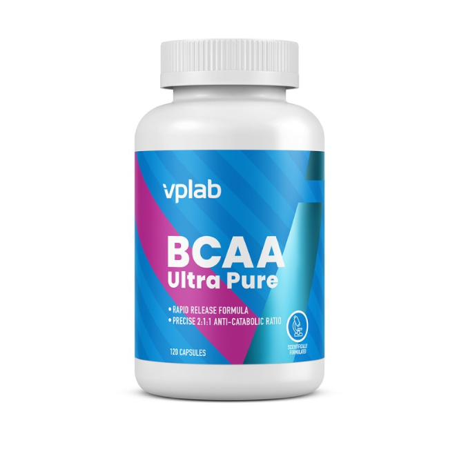 Ultra Pure BCAA, 120 capsules