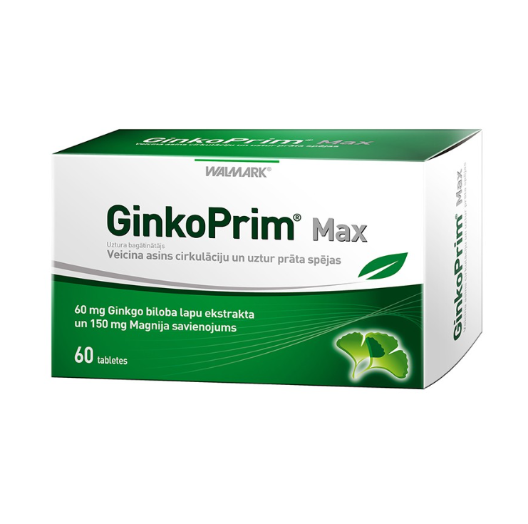 Walmark Ginkoprim Max, 60 tablets