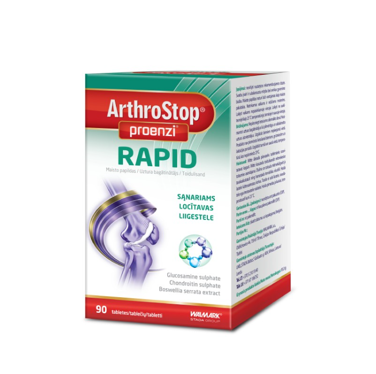 Walmark Proenzi ArthroStop Rapid, 90 tablets