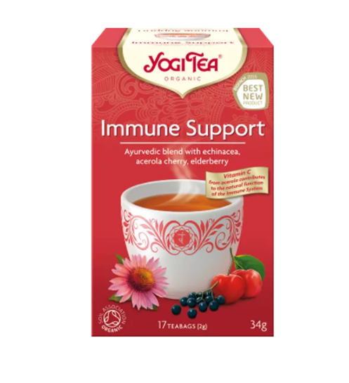 Yogi Immune Support Tea, 17 sachets - SupplementHills
