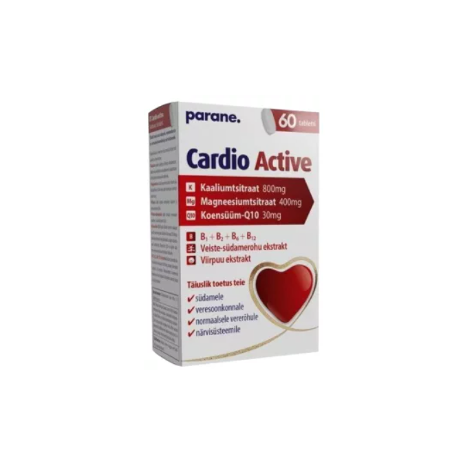 Cardio Active Parane, 60 tablets